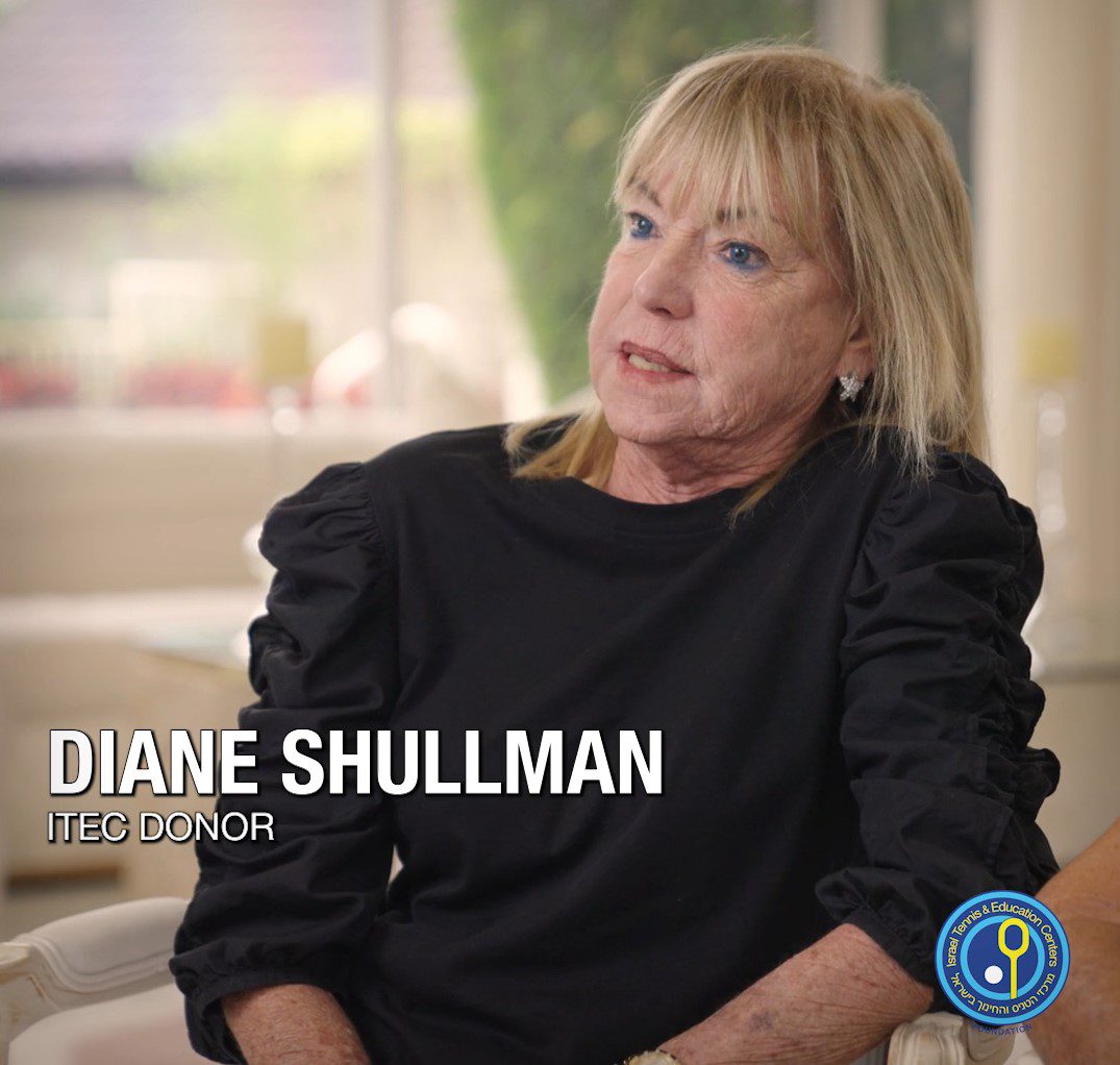 Leaving a Legacy with ITEC: Richard & Diane Shullman - Israel Tennis ...